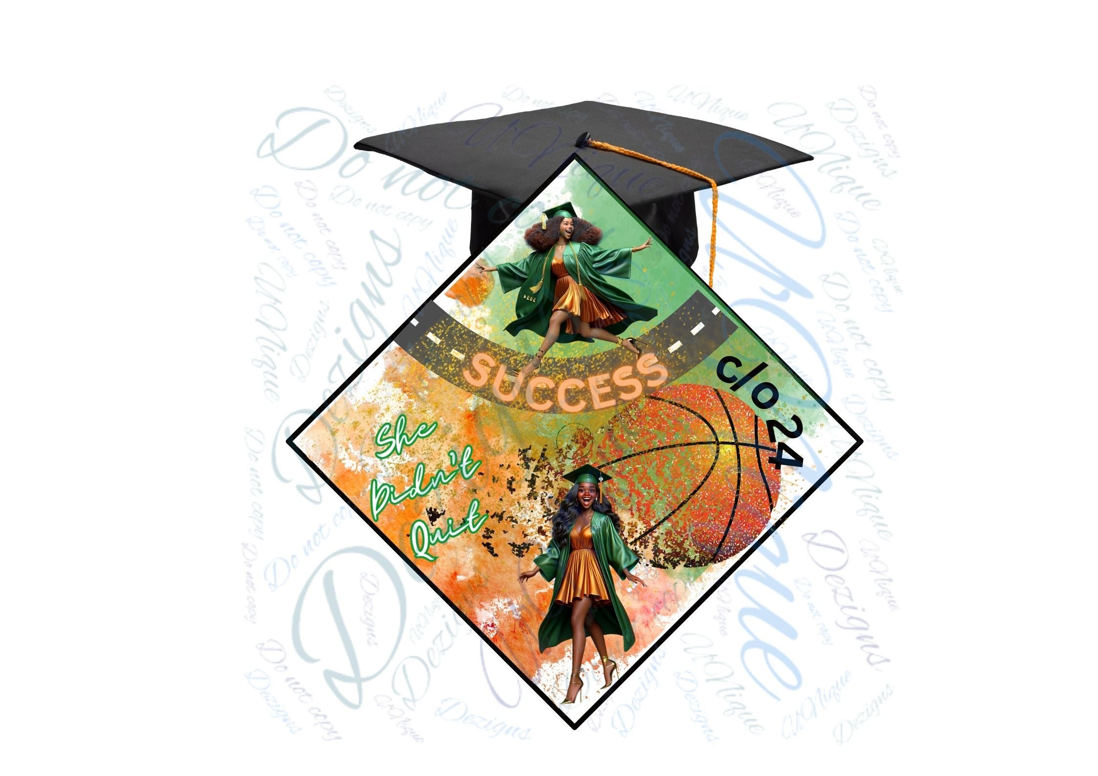 Graduation Hat Topper | U'Nique Dezigns